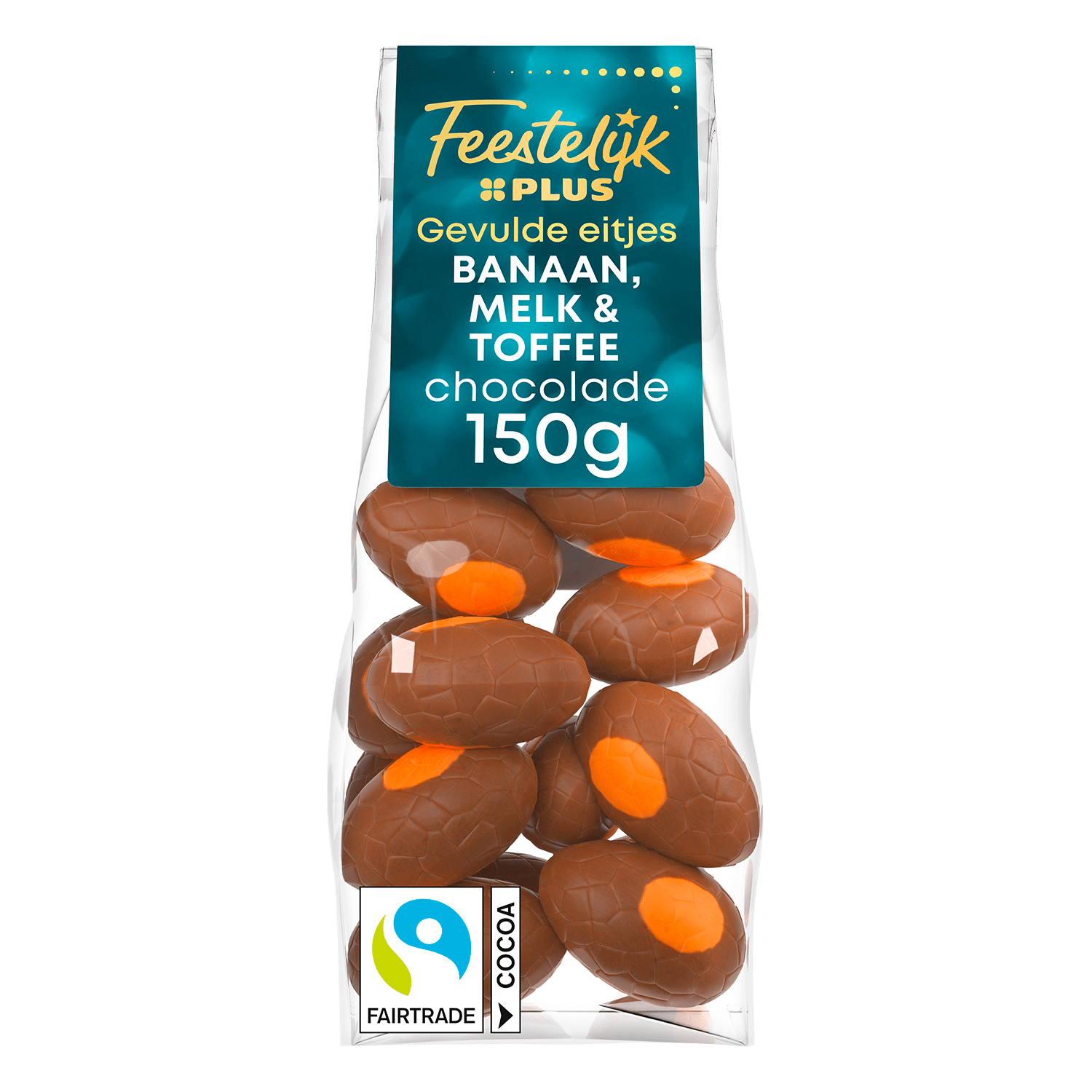 Feestelijk PLUS eitjes banoffee FT Per Stazak 150 g