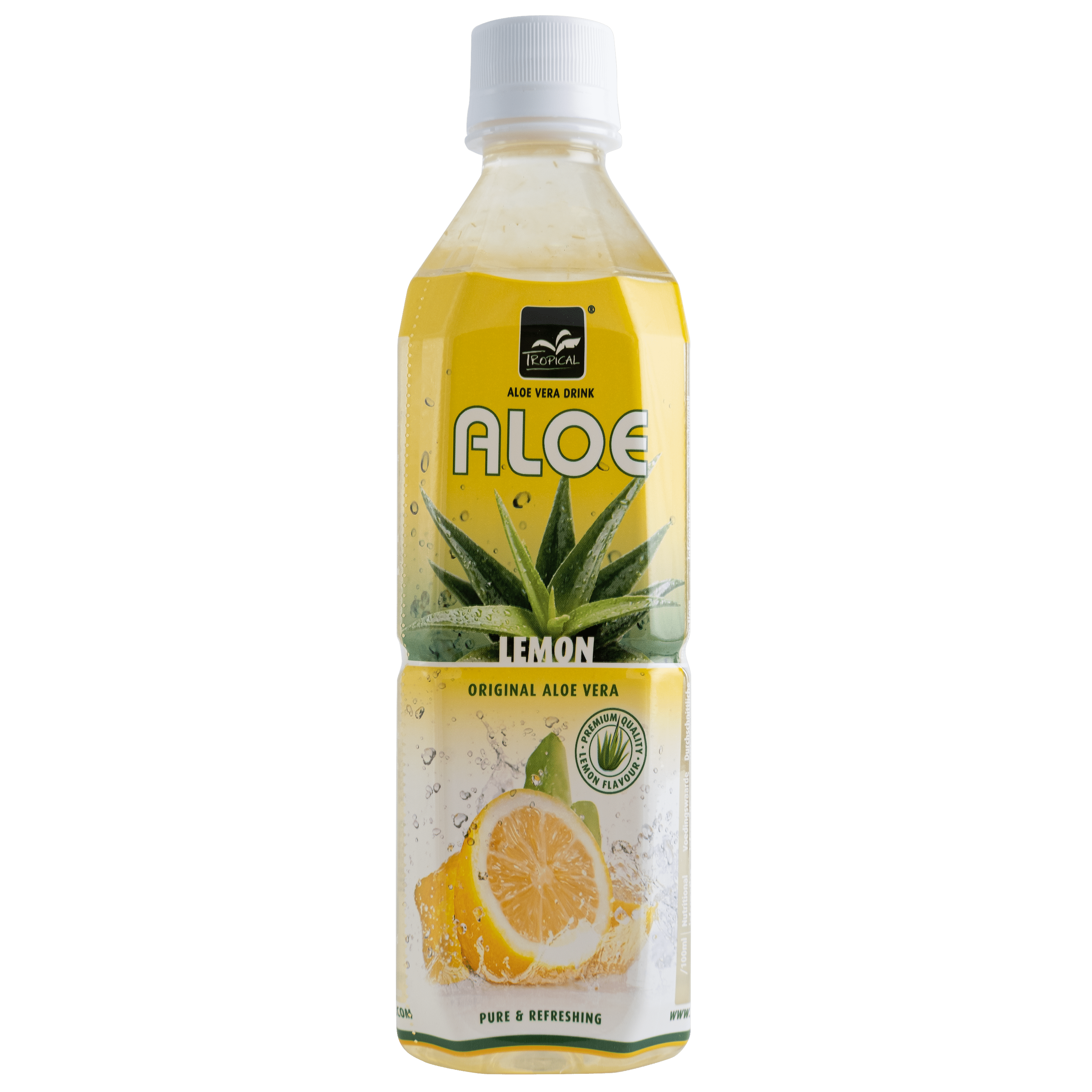 Tropical Aloe vera lemon drink Per Fles 500 ml