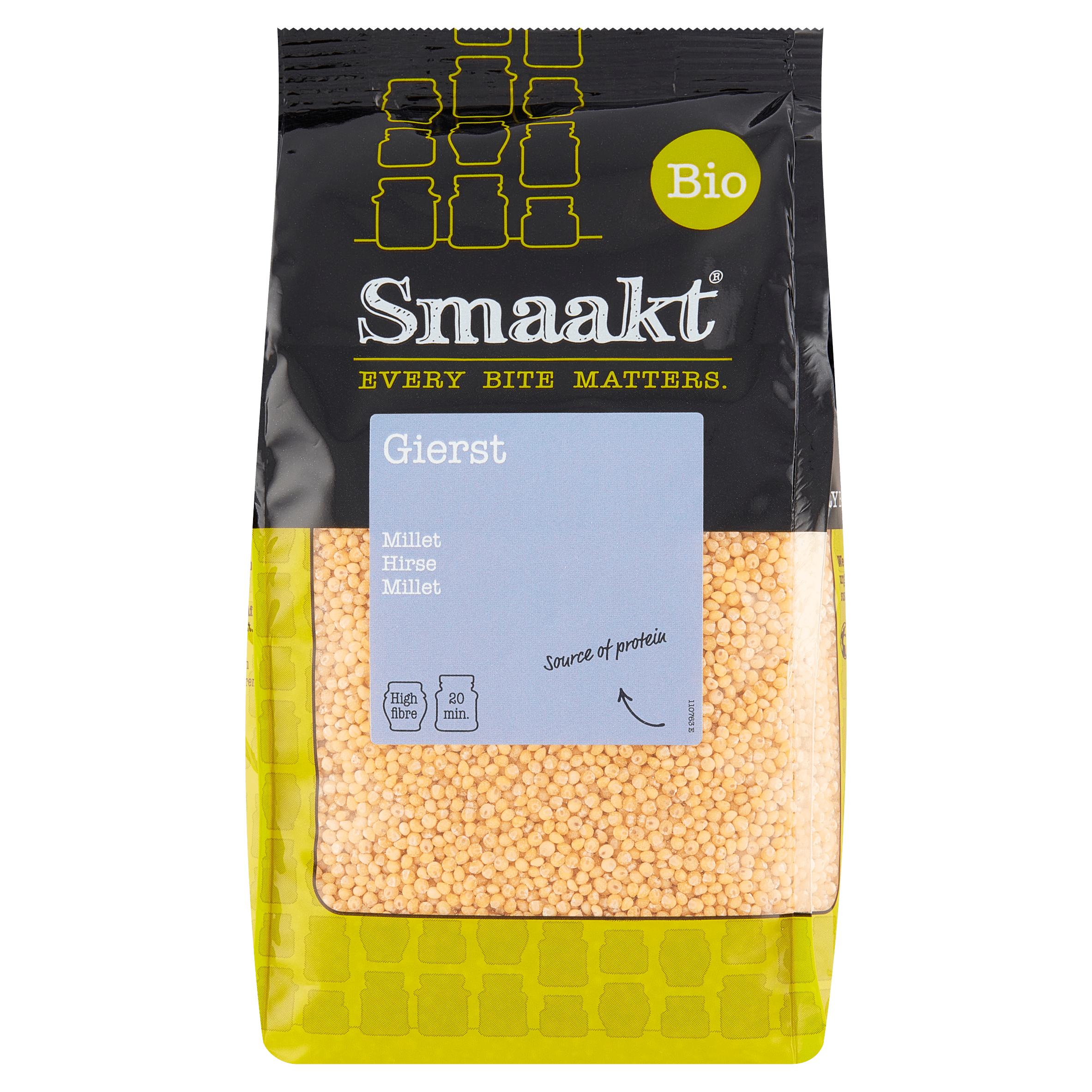 Smaakt Gierst - bio Per Zak 400 g - PLUS