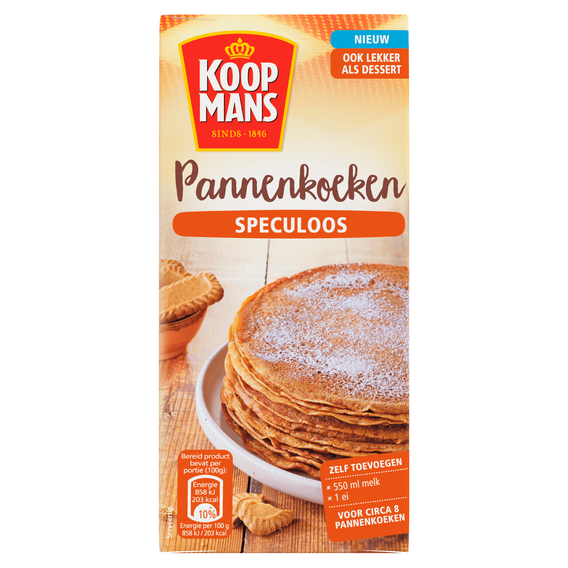 Koopmans Pannenkoekmix Speculoos Per Pak 320 g