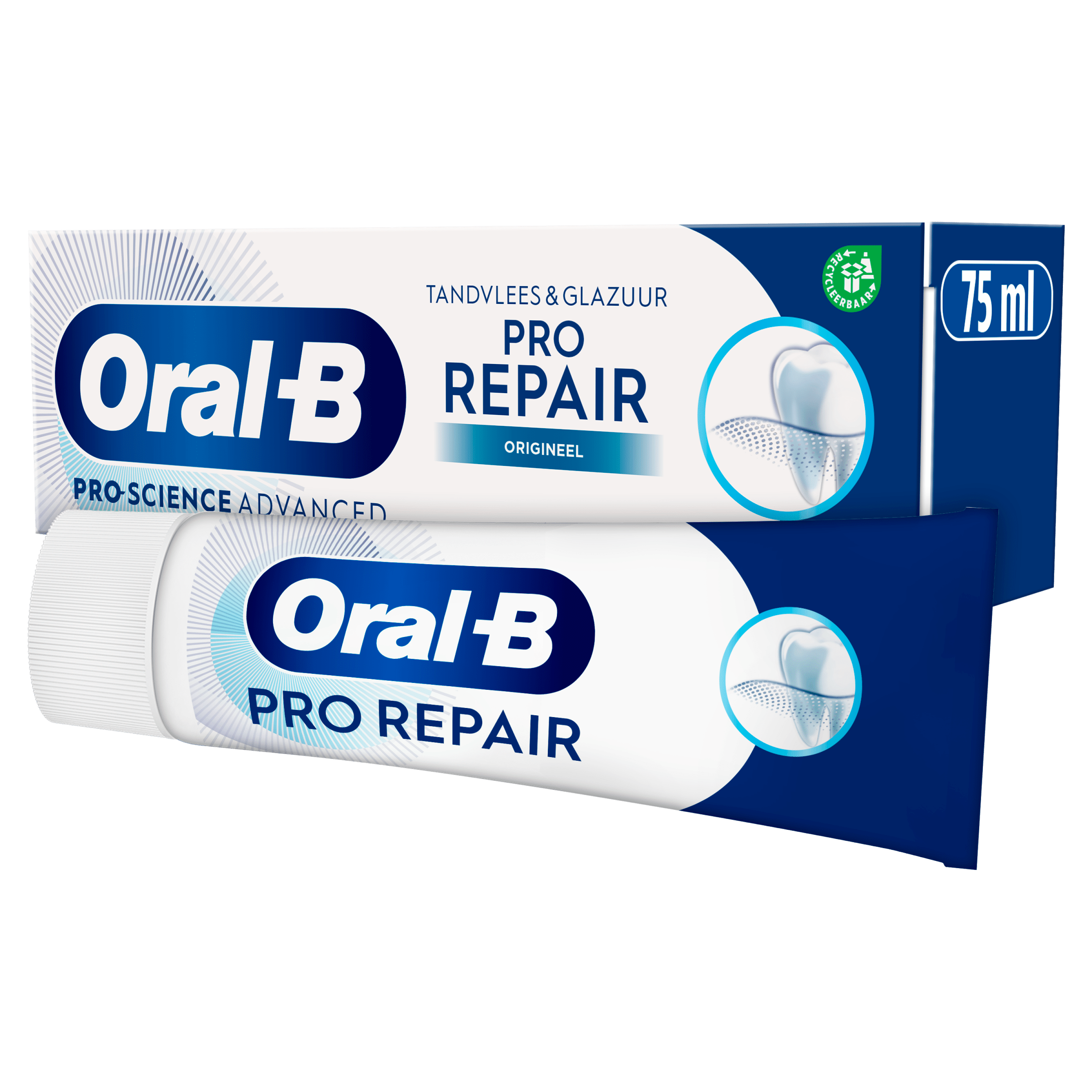 Oral-B Pro-repair tandvlees & glazuur orginal Per Tube 75 ml