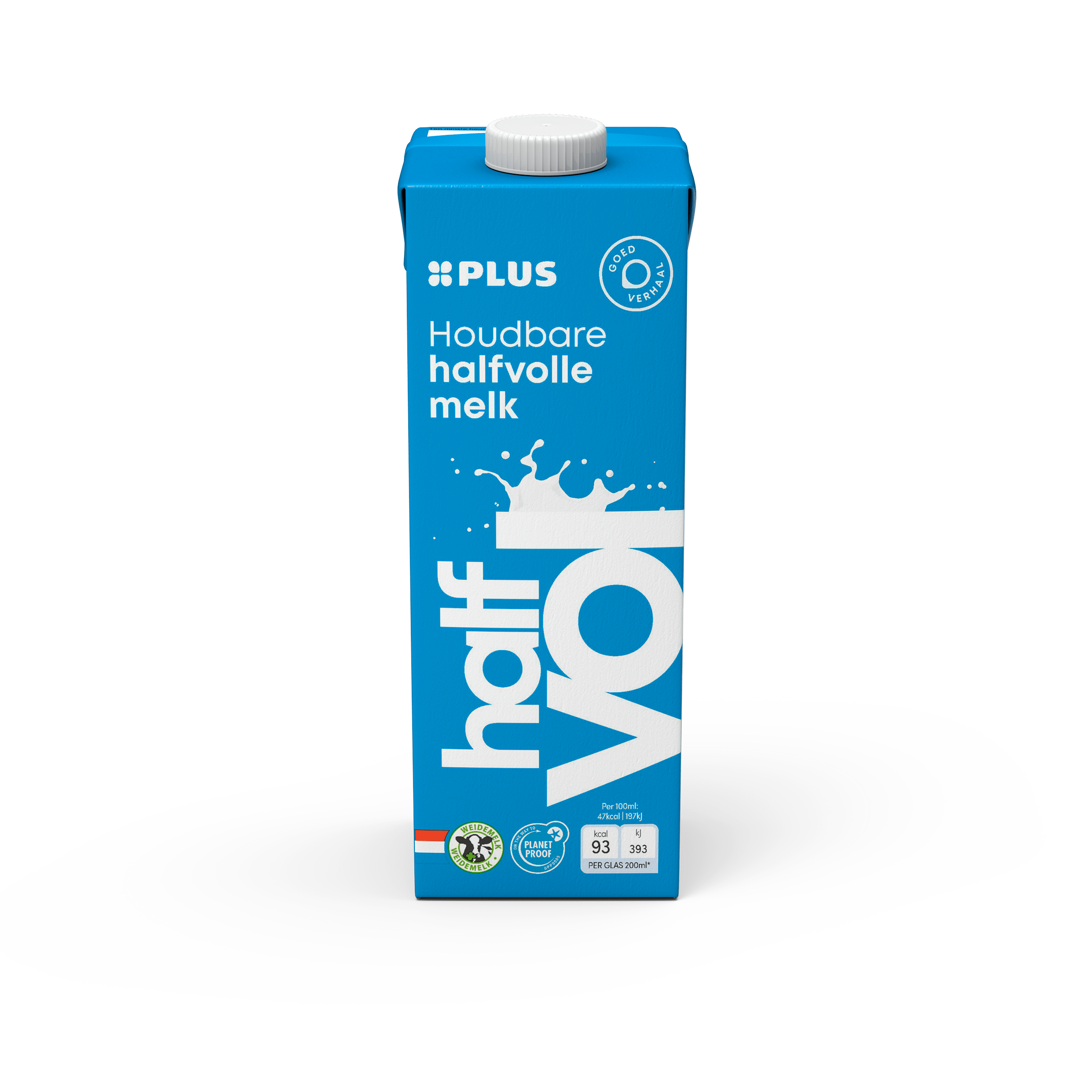 PLUS Houdbare Halfvolle Melk Per Pak 1000 ml