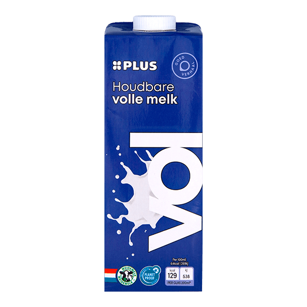 PLUS Houdbare Volle Melk Per Pak 1000 ml - PLUS