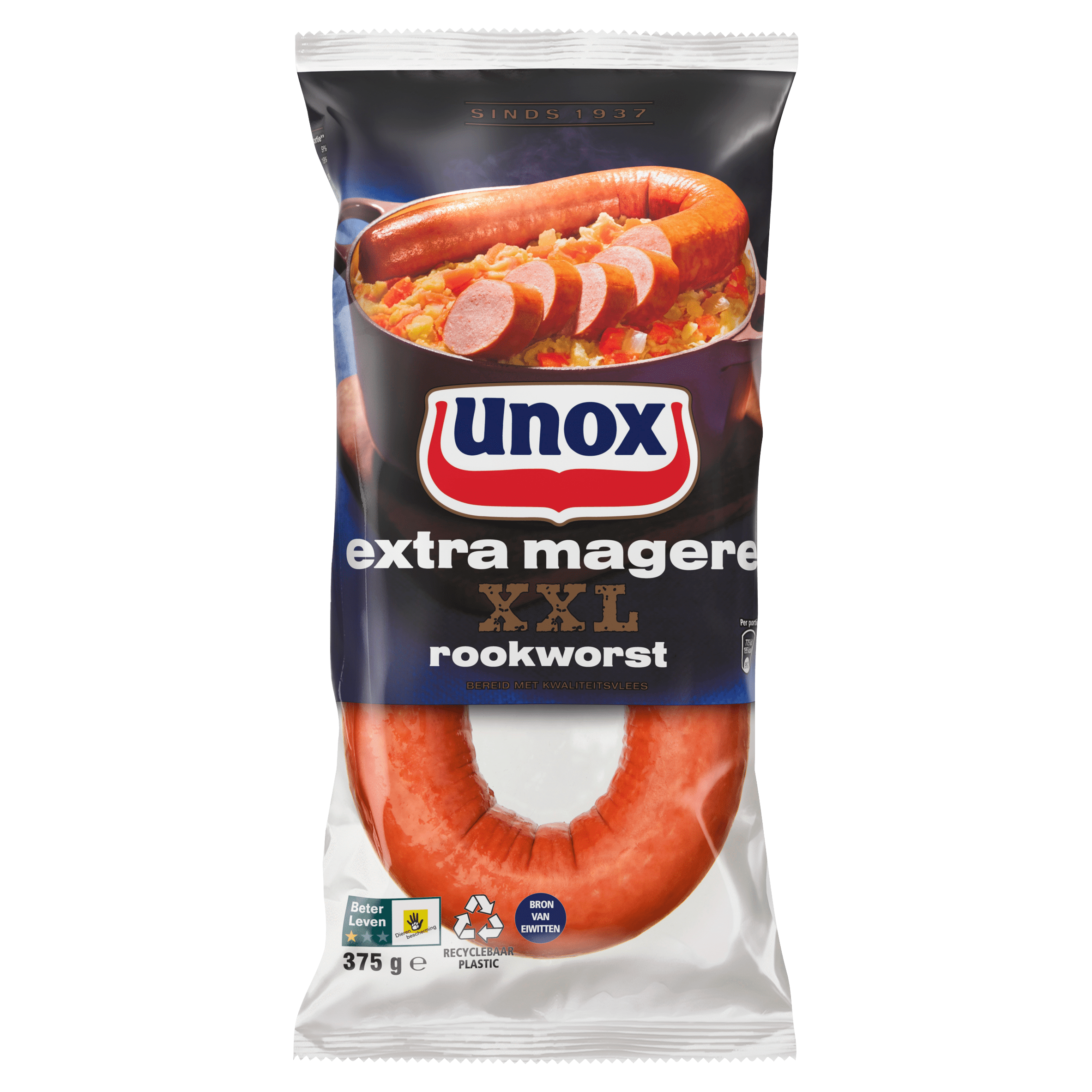 Unox Rookworst mager XXL Per Za