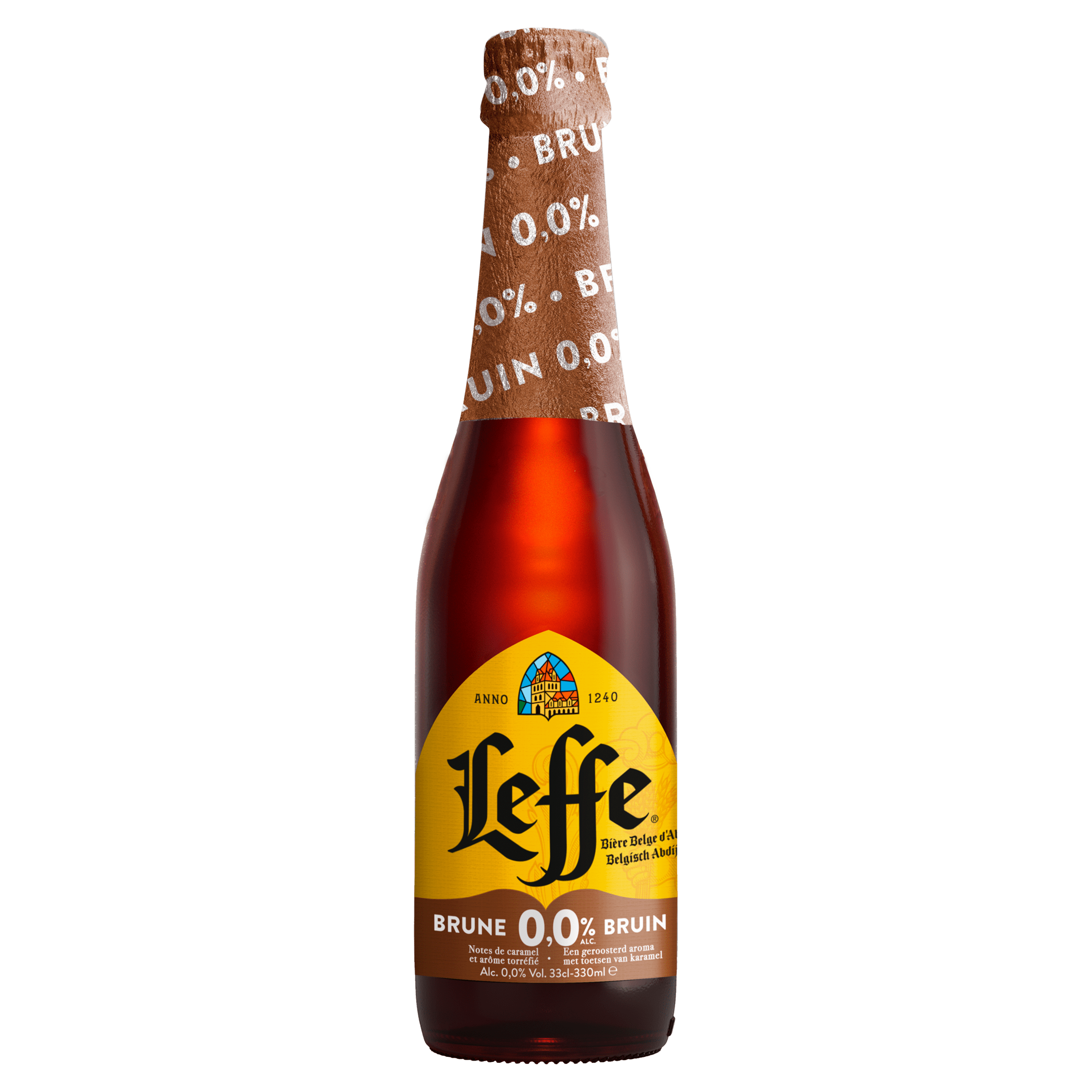 Leffe Bruin 0.0 Per Fles 330 ml