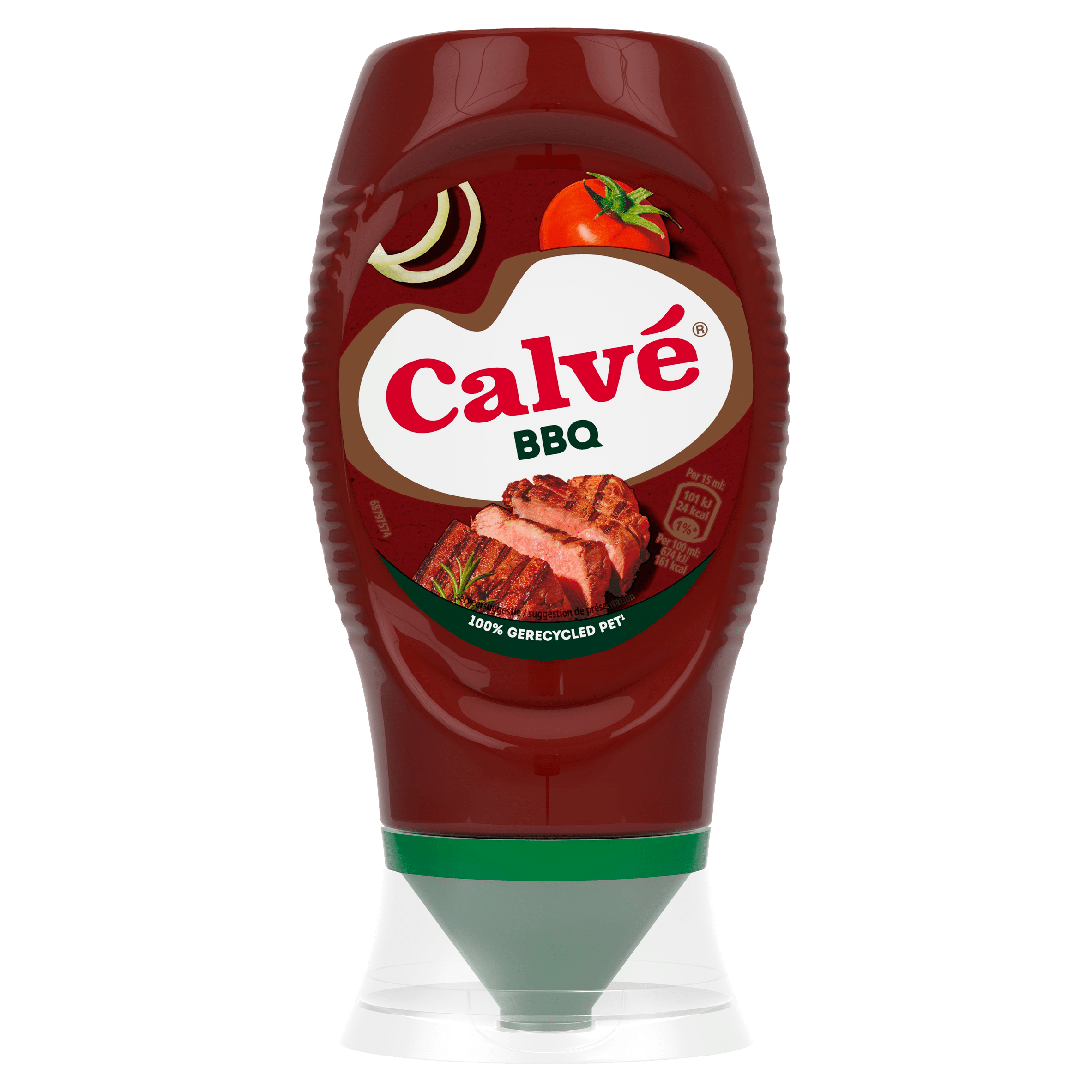Calvé Snacksaus BBQ Per Fles 250 ml