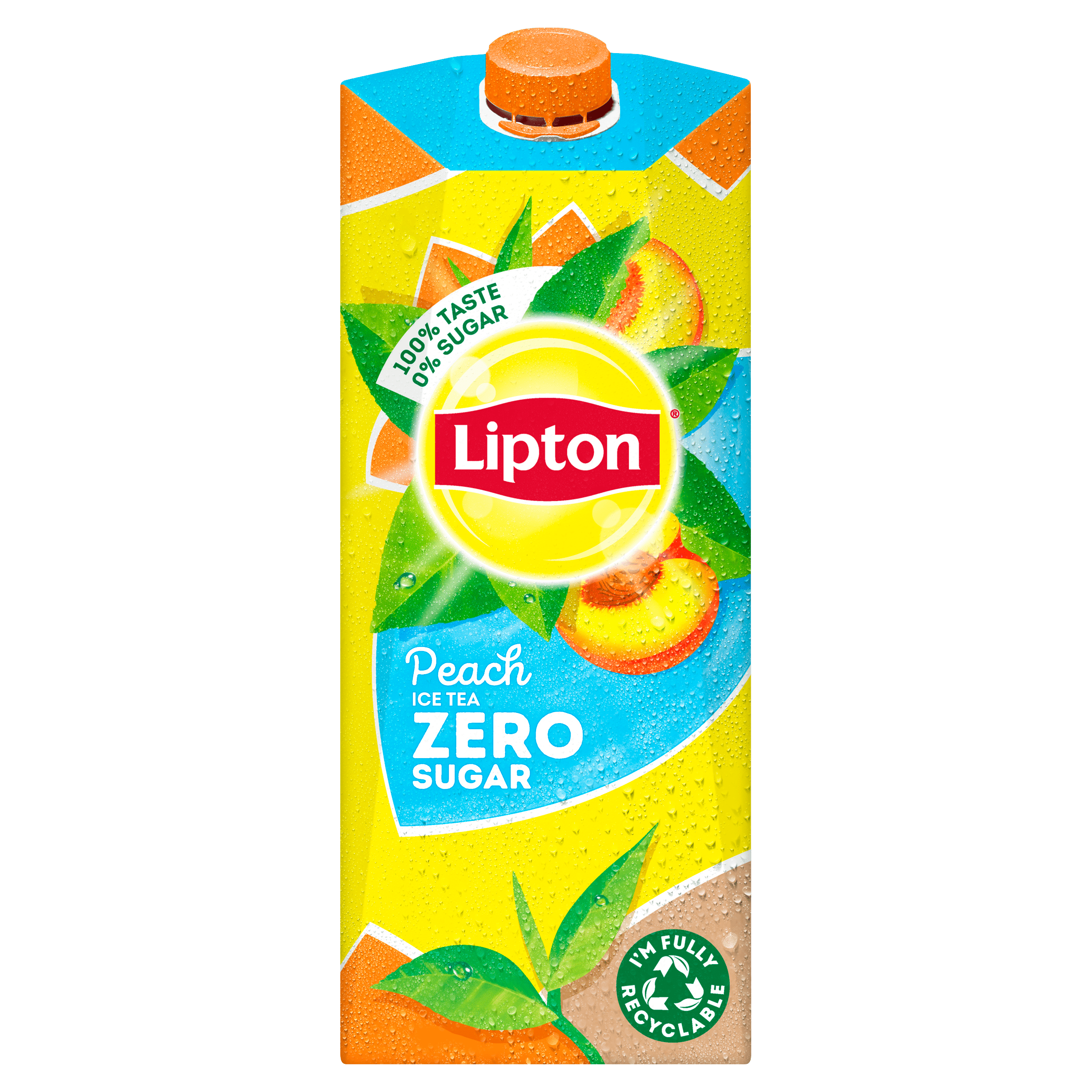 Lipton Ice tea peach zero Per Pak 1500 ml