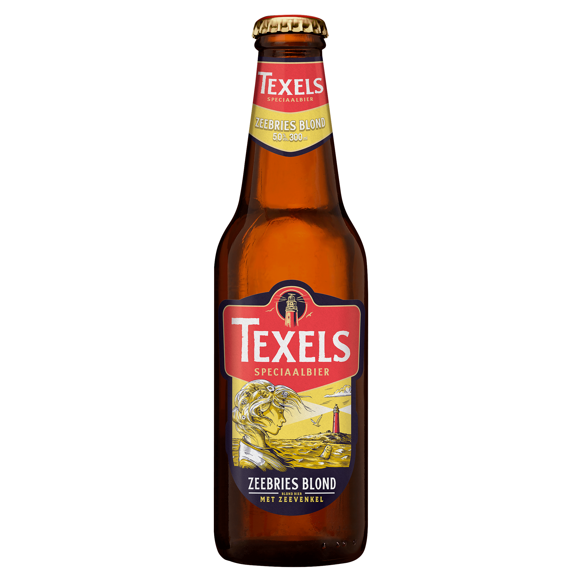 Texels Zeebries Blond bier fles Per Fles 300 ml