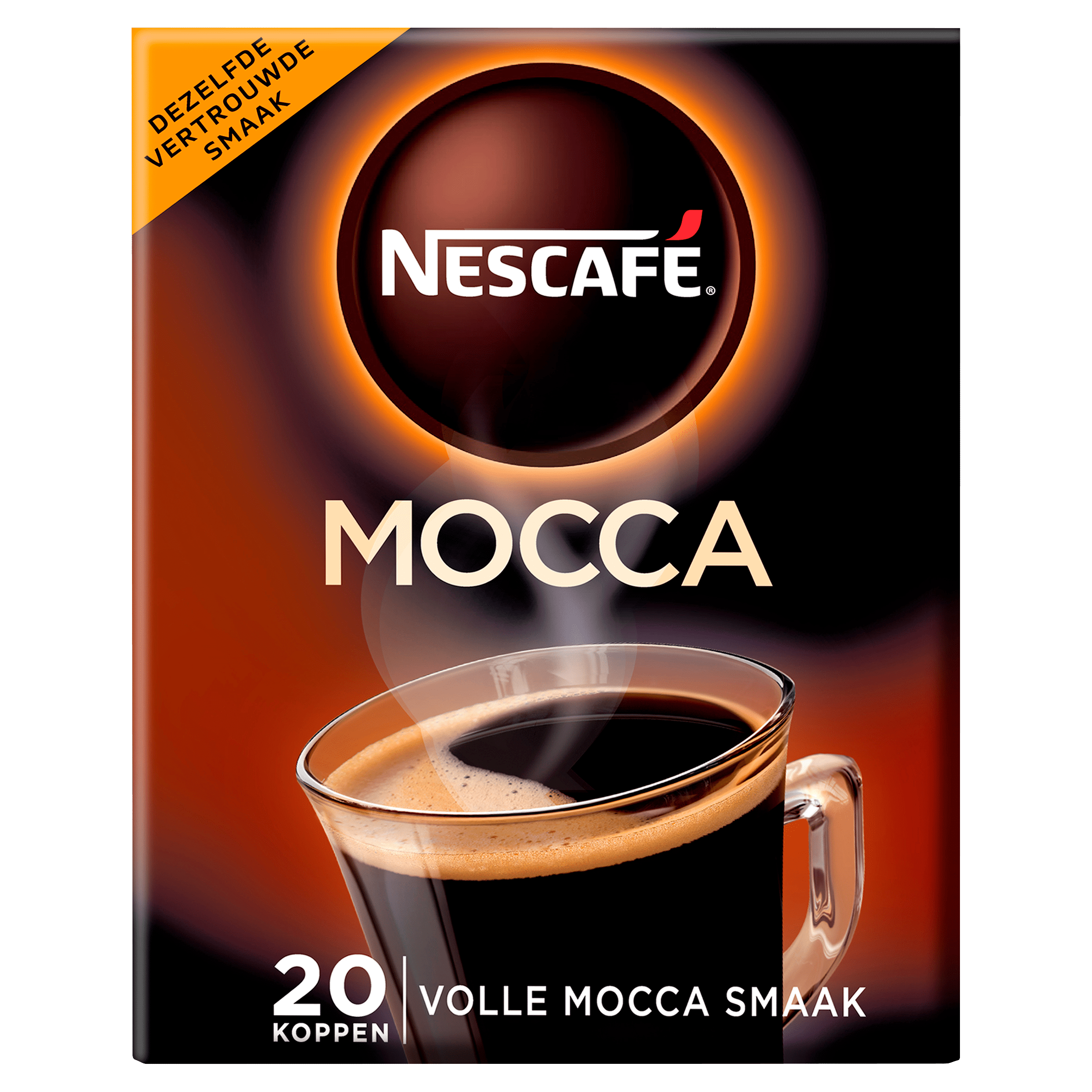 Nescafe Oploskoffie café mocca - 20 zakjes Per Doos 20 st