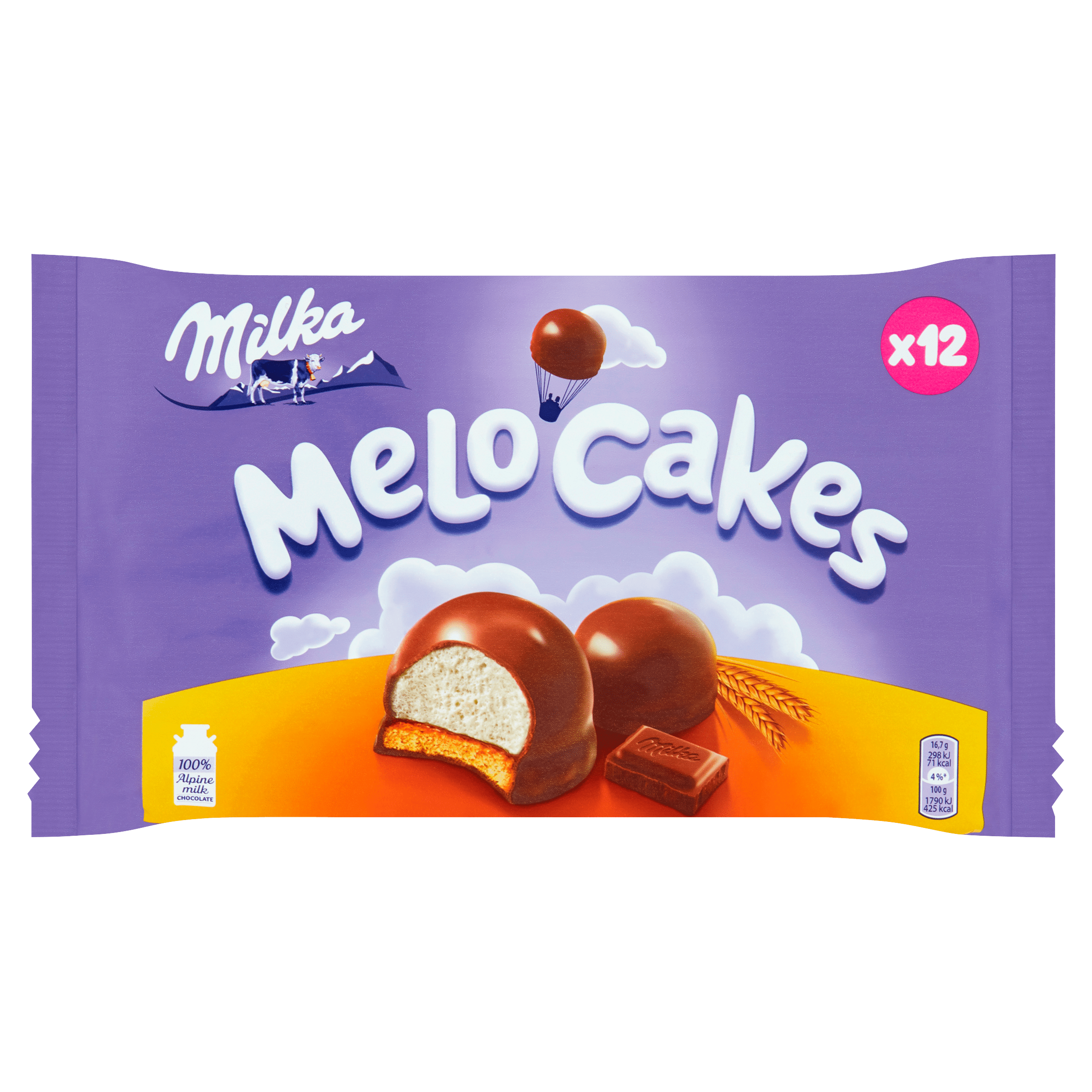 Milka Melo-Cakes chocolade cakejes Per Pak 200 g - PLUS