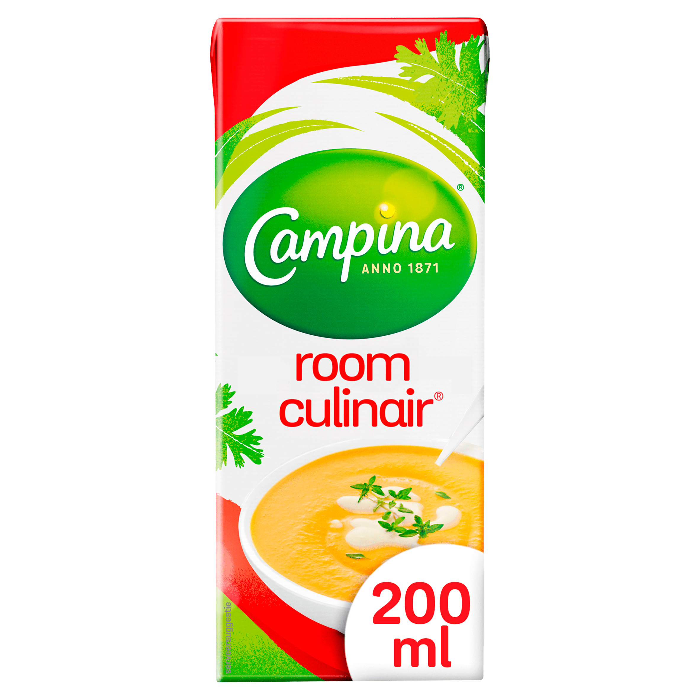 Campina Room culinair Per Pak 200 ml