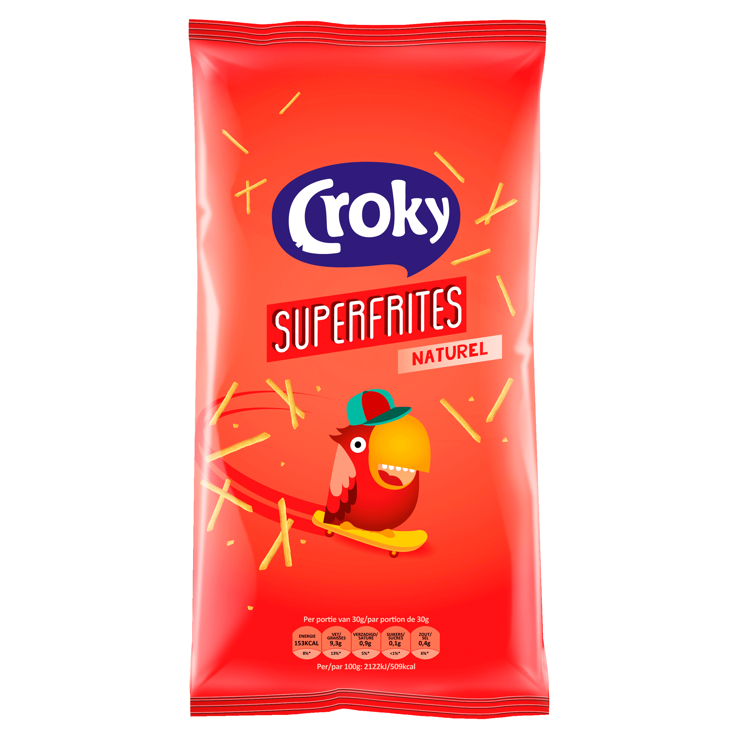 Croky Naturel Sticks Per Zak 150 g