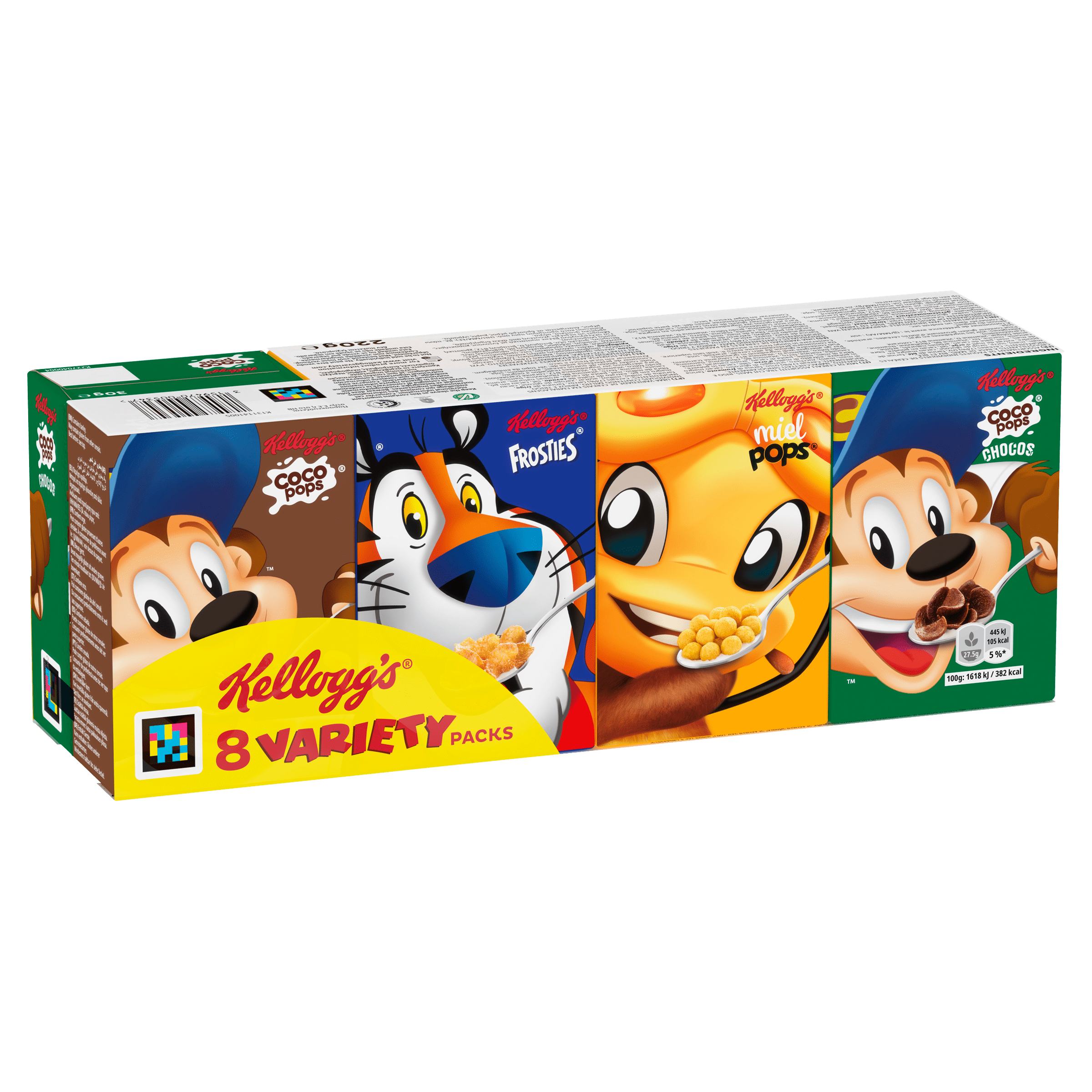 Kellogg's Kellogg's Mini's variety pack Per Set 220 g