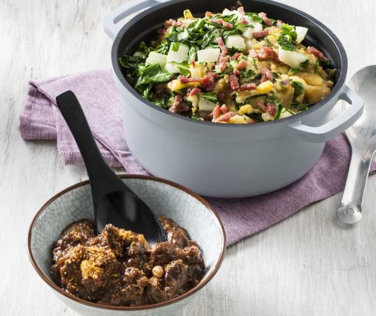Paksoistamppot met rundvlees van Saskia van de Laar | Recepten | PLUS