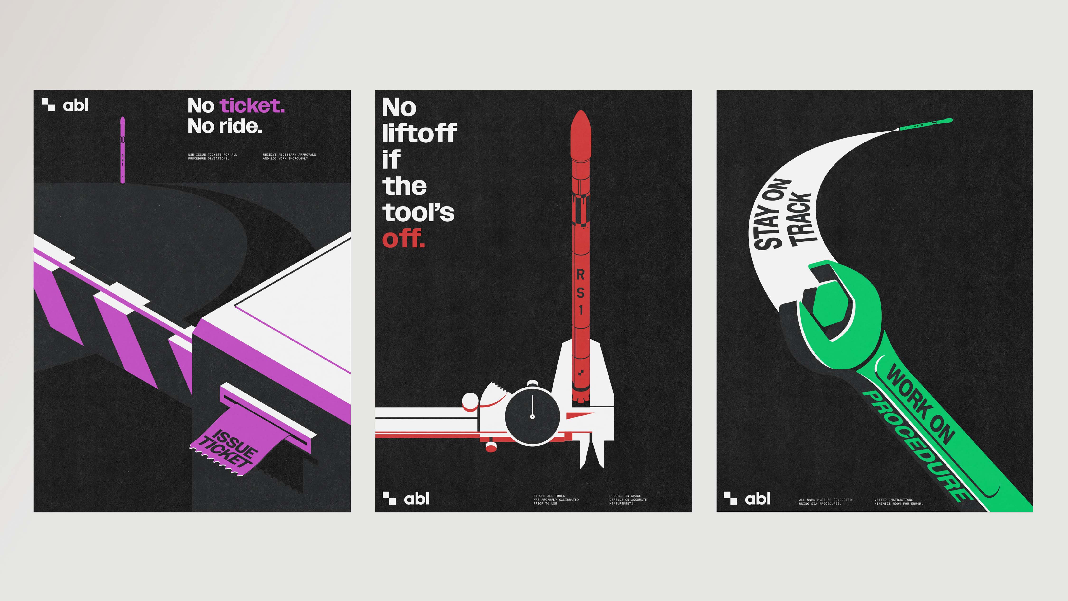 ABL Factory Posters - SpaceAgency