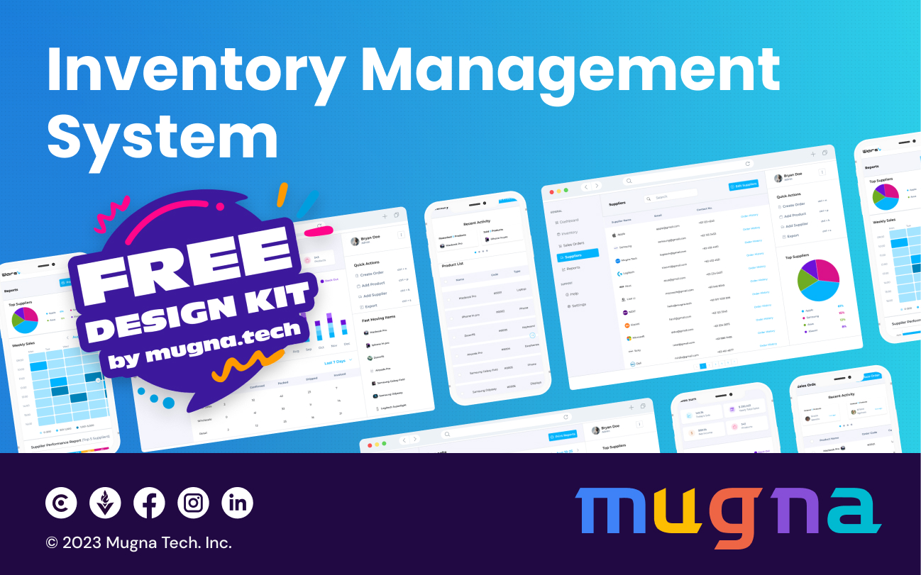 Inventory Management System Design Kit | Mugna Tech