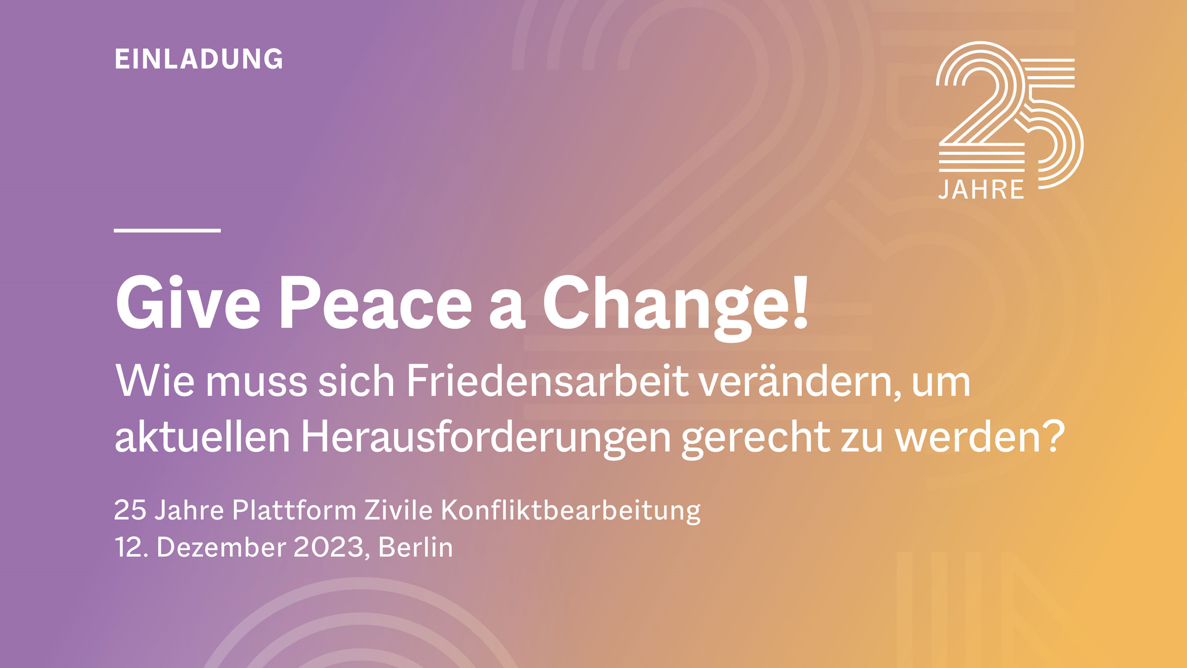 Frient - Give Peace a Change