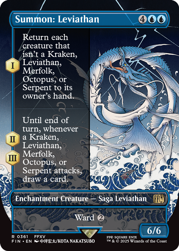 [FIN] Summon: Leviathan — FF product page - The Rumor Mill - Magic Fundamentals - MTG Salvation ...