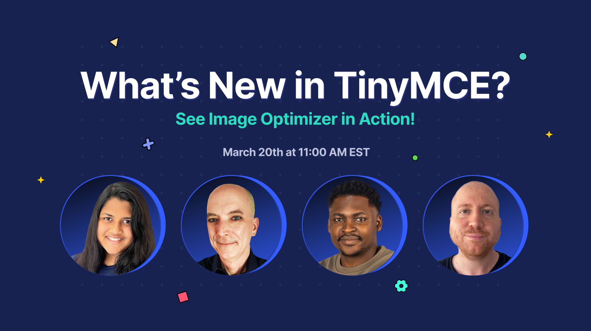 Q1 2025 Webinar: See Image Optimizer in Action! | TinyMCE