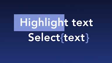 How to select and highlight text in rich text editors | TinyMCE