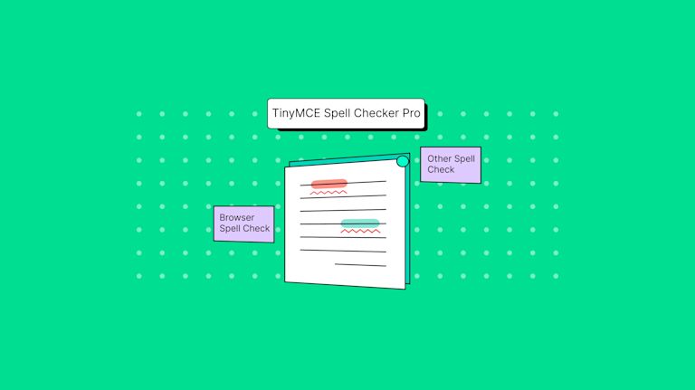 TinyMCE spell checker: browser spell check and Spellchecker Pro | TinyMCE