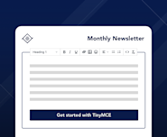 Add a textarea editor to your website | TinyMCE