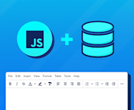 JavaScript localStorage example with a rich text editor