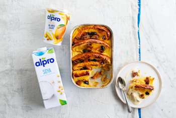 Bread and Butter Pudding | Alpro