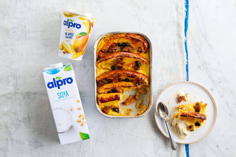 Bread and Butter Pudding | Alpro