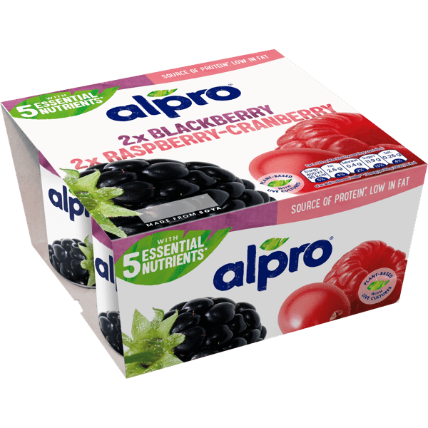 Raspberry-Cranberry & Blackberry | Alpro