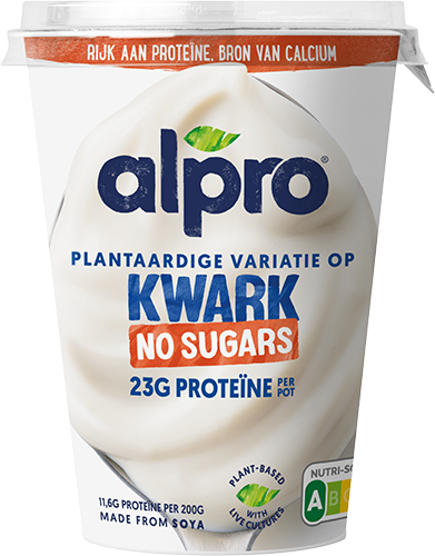 Plantaardige Variatie op kwark No Sugars | Alpro
