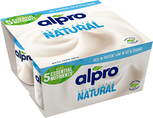 Alpro Nature Alternative Végétale au Yaourt 4x125g | Alpro