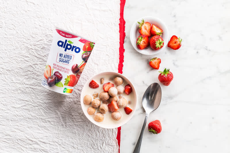Rode vruchten-havermout ontbijtgranen | Alpro