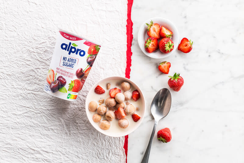 Céréales à l'avoine et aux fraises | Alpro