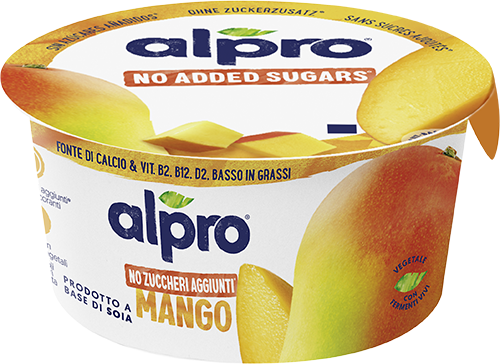Più frutta, zero zuccheri aggiunti mango | Alpro