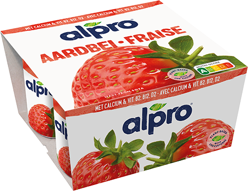 Plantaardig alternatief voor yoghurt I Aardbei | Alpro
