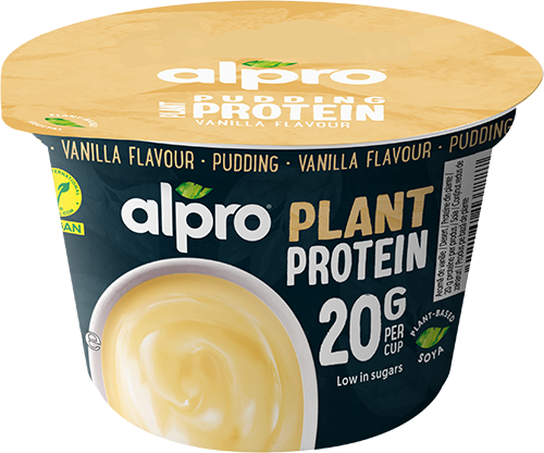 Alpro High Protein Sójový pudink s vanilkovou příchutí | Alpro