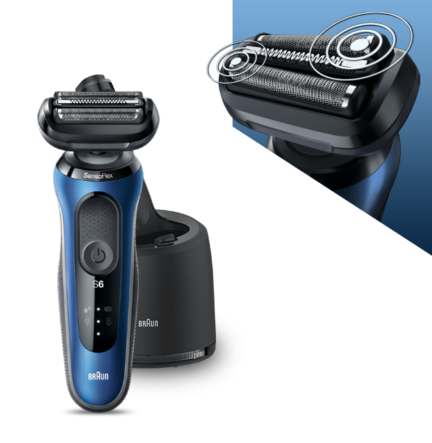 Máquinas de barbear elétricas para homem da Braun | Braun