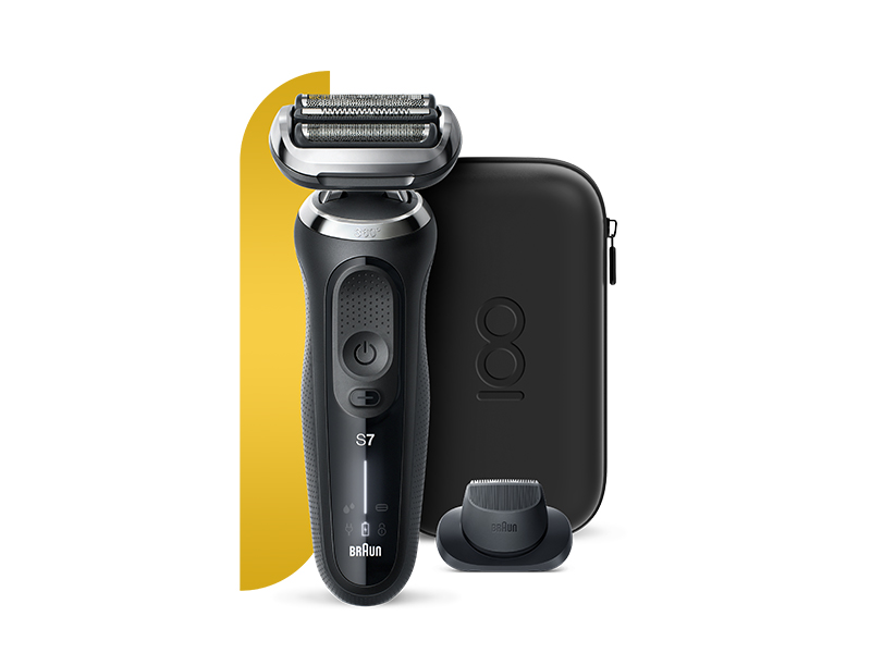 Máquinas de barbear elétricas para homem Series 7 da Braun