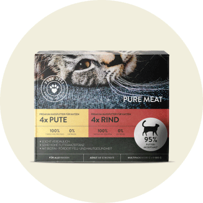 Pure Meat Nassfutter Multipack für Katzen - Pets Deli