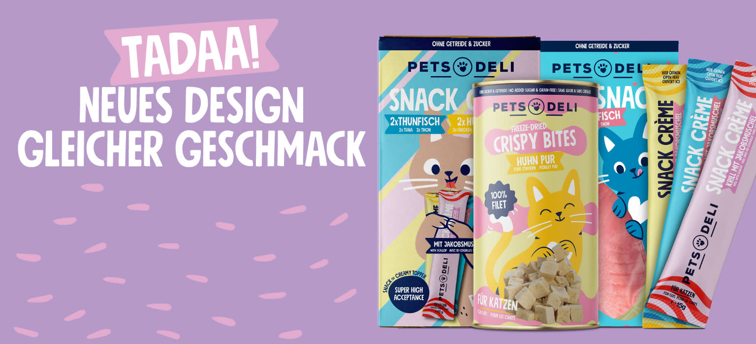Snacks für Katzen - Pets Deli