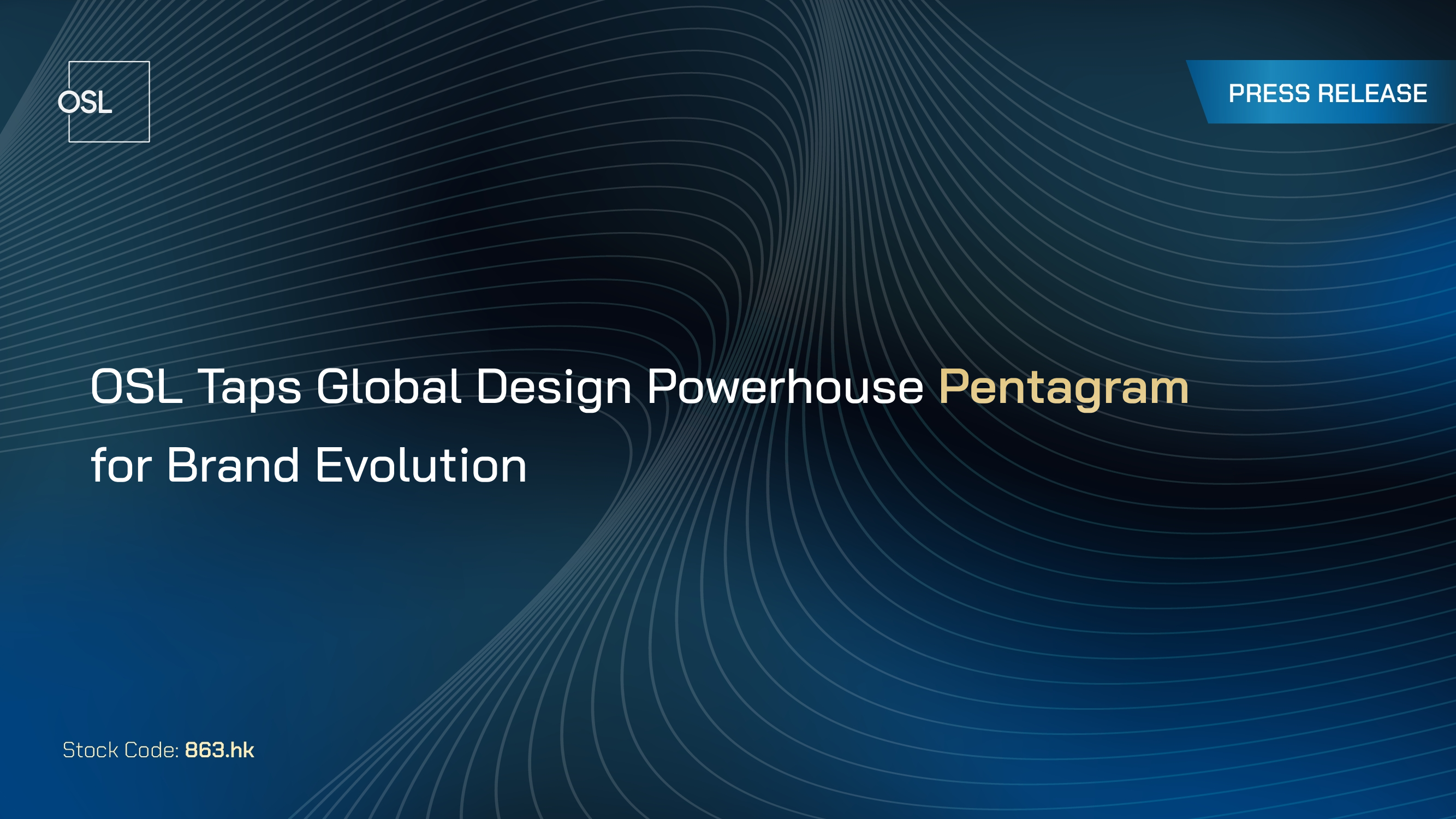 OSL Taps Global Design Powerhouse Pentagram for Brand Evolution