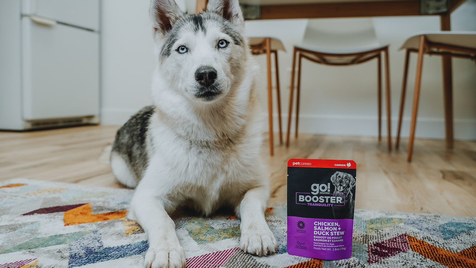 Go! Booster Tranquility Chicken, Salmon + Duck Stew Topper for Dogs