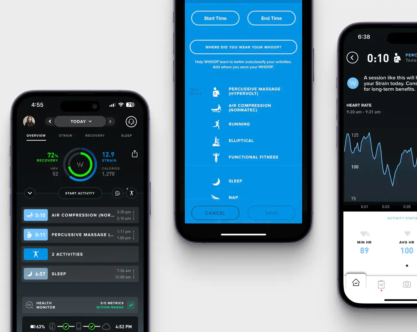 Real time feedback and data