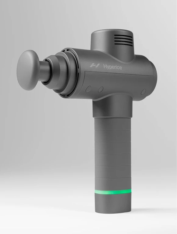 Pill shaped grip for a comfortable hold