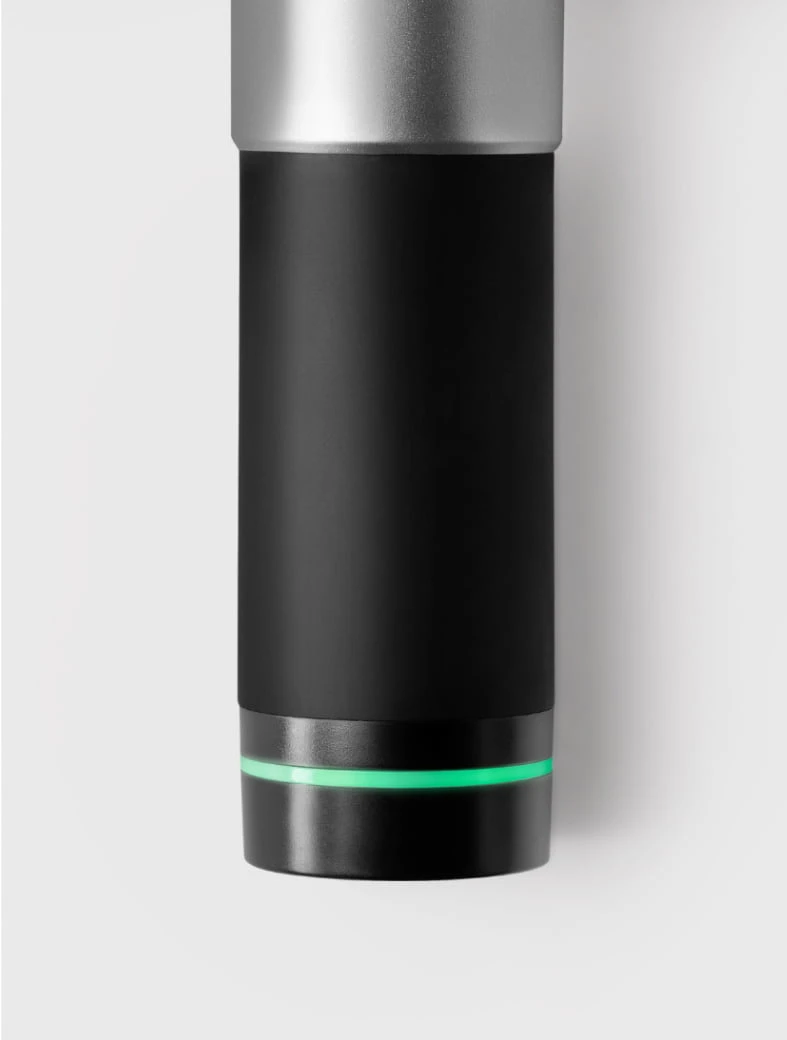 Light ring to indicate battery level