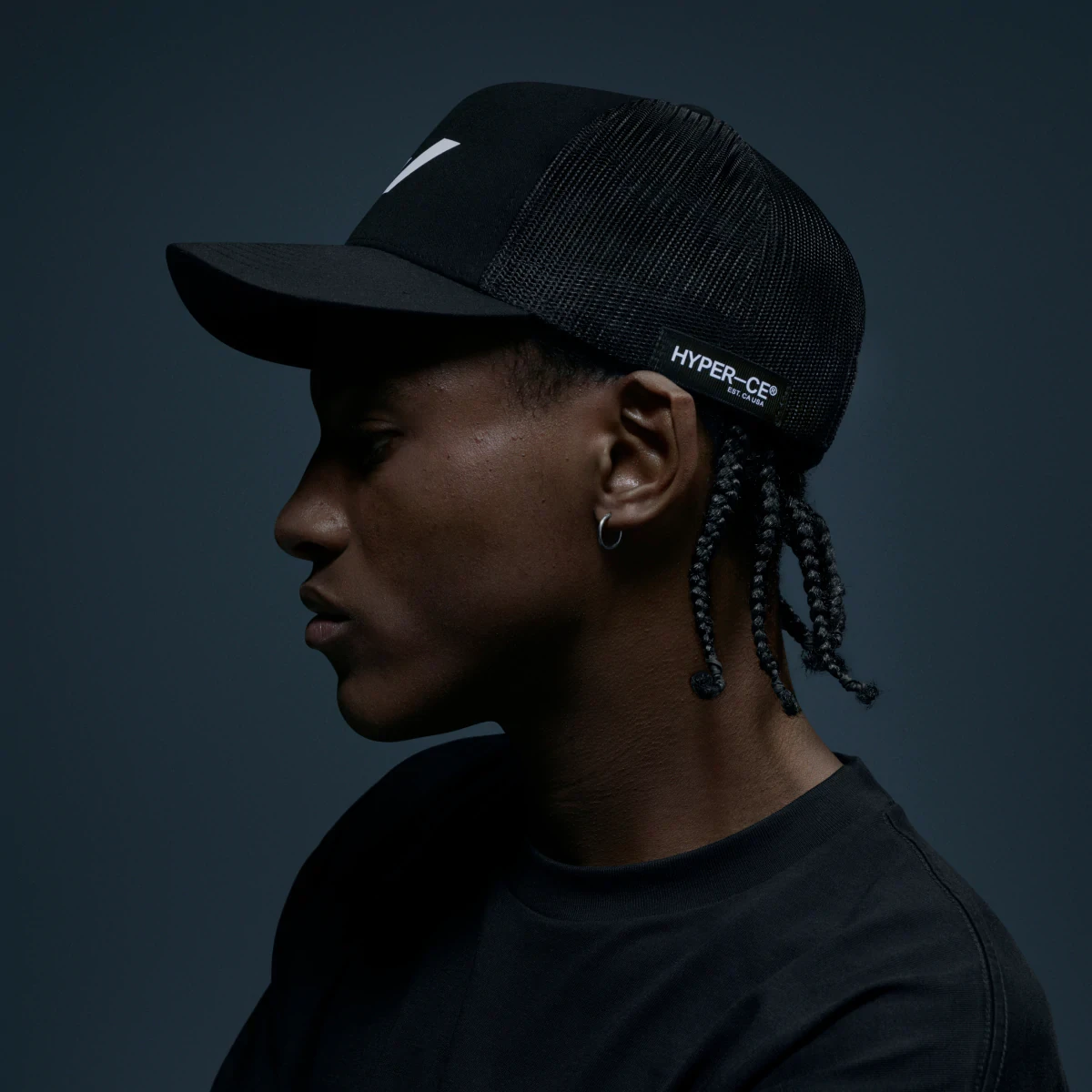 Our classic white logo, custom hand-sewn tag, stitched brim, and ...