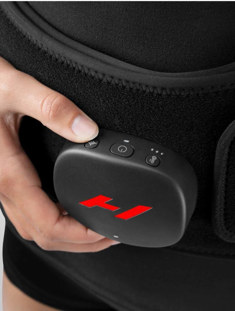 3-button control (power, heat, and vibration)