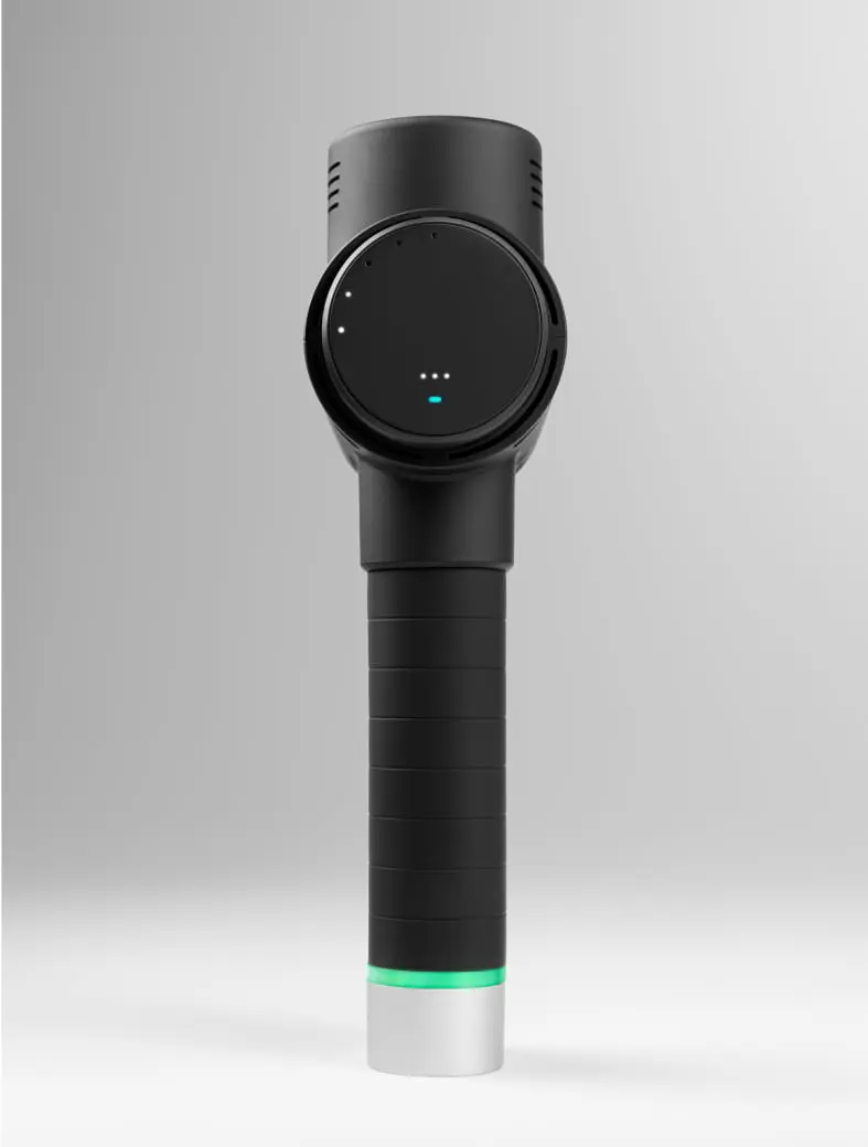Bluetooth® connected to the Hyperice App