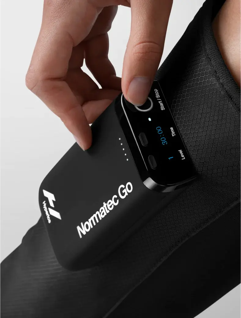 Easy to use, button controlled unit on both wearables